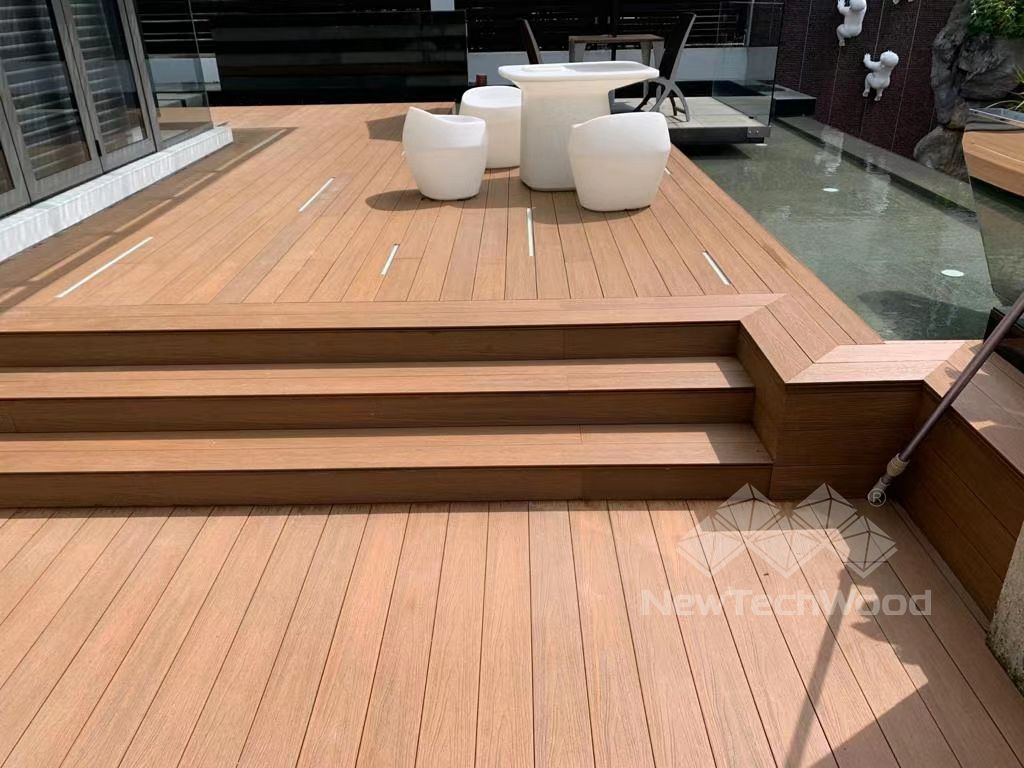 Newtechwood Decking NewTechWood HKC Co Extrusie Wand Bekleding