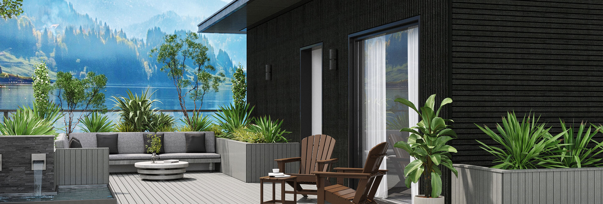 Castellation Pro Cladding | NewTechWood